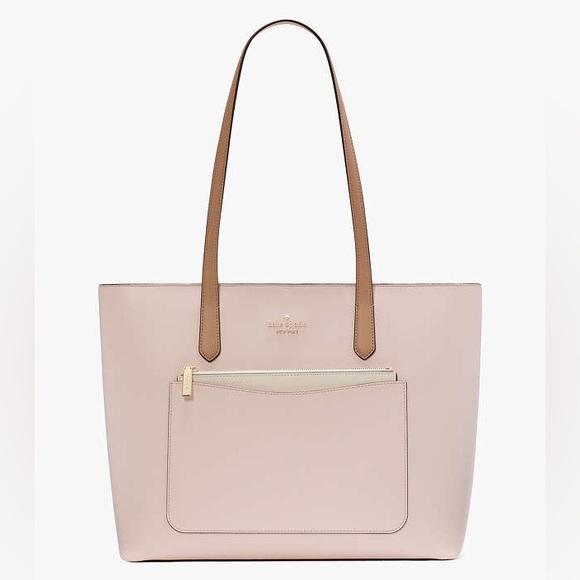 kate spade | Bags | Staci Colorblock Leather Large Tote Set | Poshmark